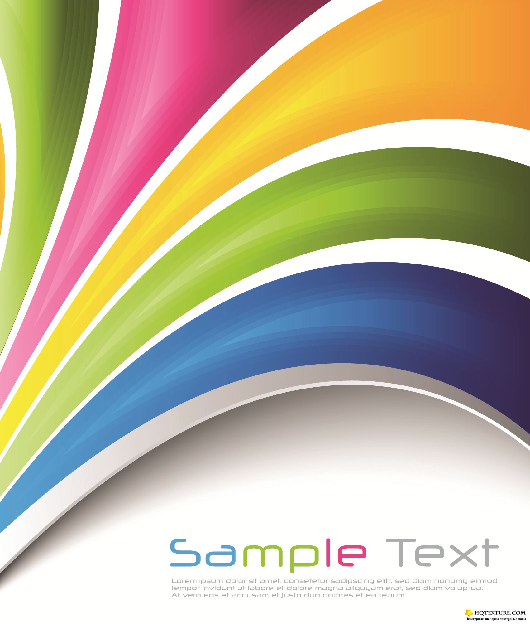 Stock Vector - Multicolor Card » Векторные клипарты, текстурные фоны ...
